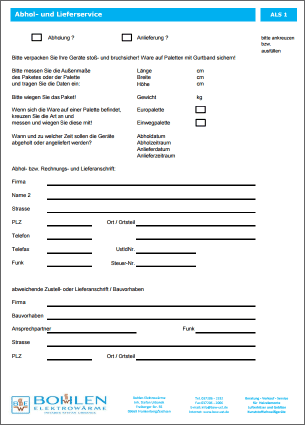 Reparaturen – Bohlen Elektrowärme